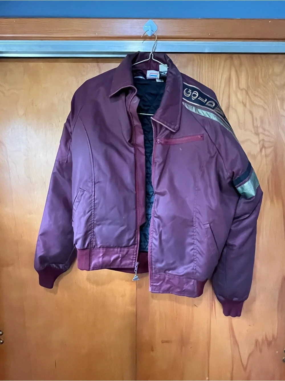 Honda | Jackets & Coats | Vintage 97s1980s Honda Gold Wing Bomber ...
